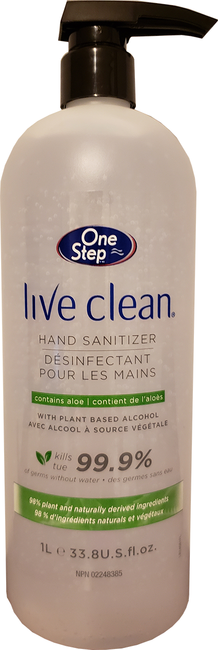 One Step Live Clean Sanitizer | Clinic Depot Inc.